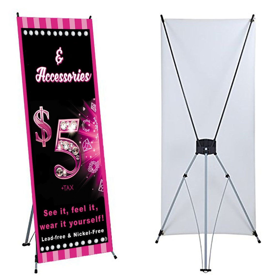 X-stand 24x63 – She's Authorized Designs & Apparel