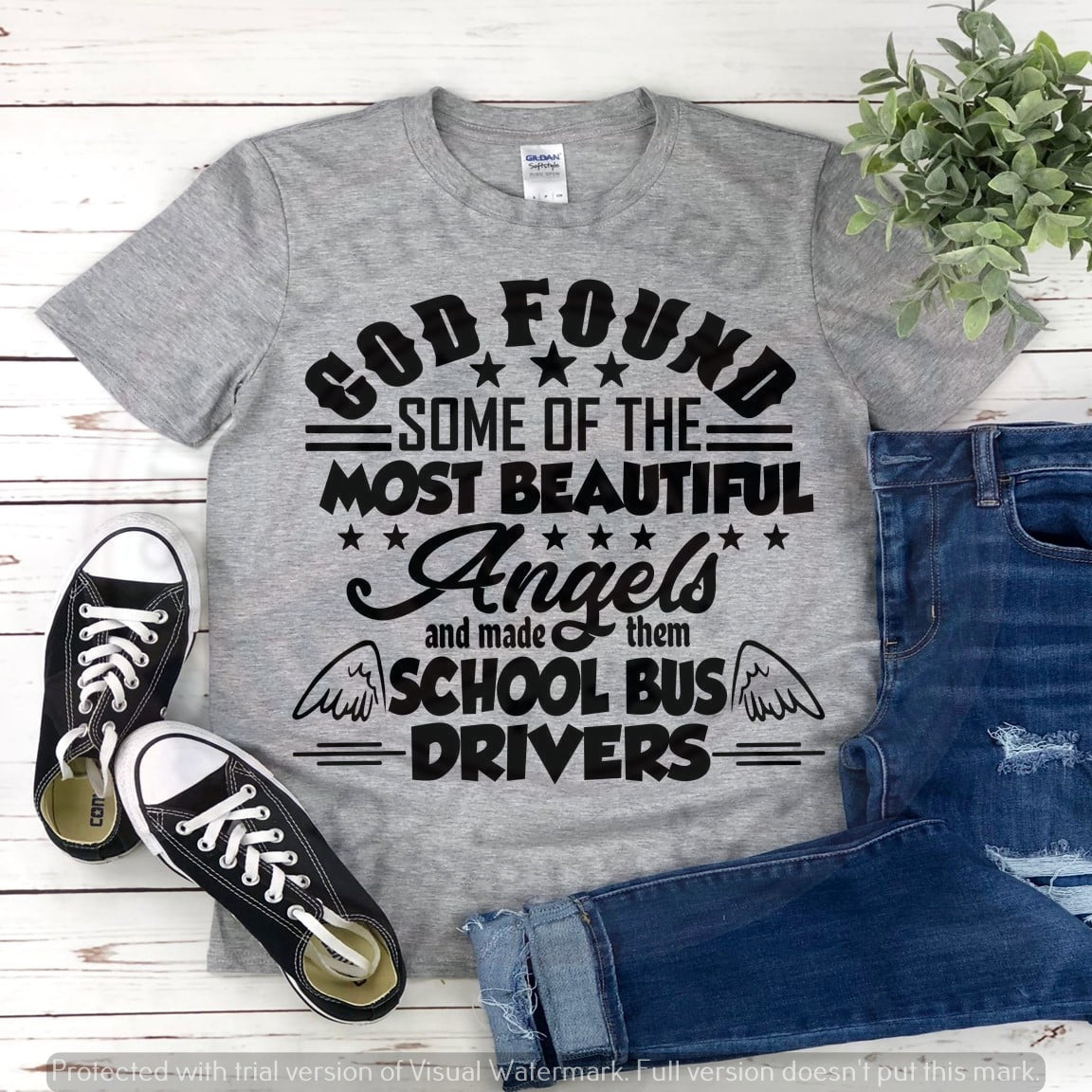School Bus Driver are Angels – She's Authorized Designs & Apparel